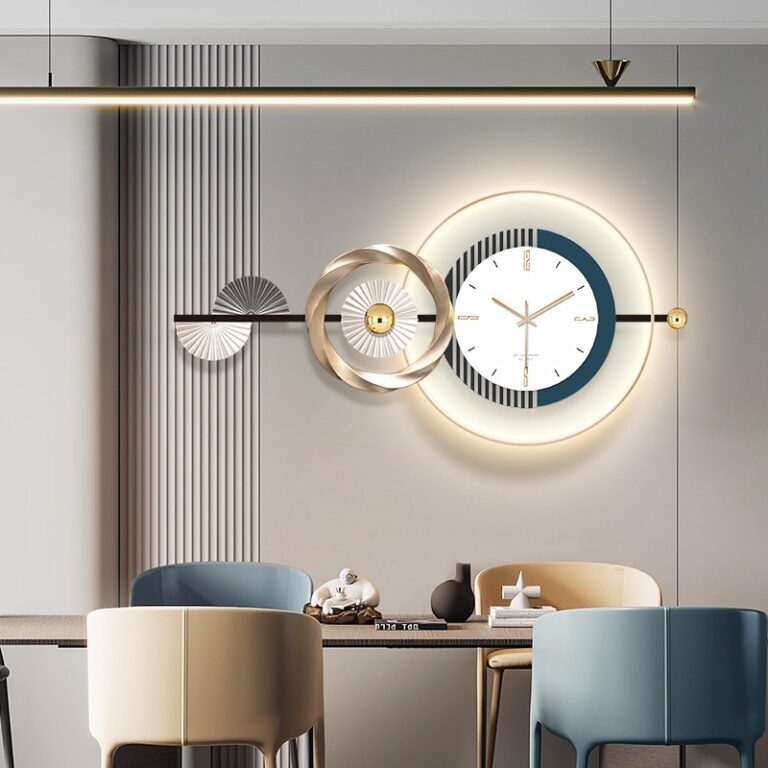 Đồng Hồ Treo Tường Decor Phòng Khách Công Decor Hà Nội
